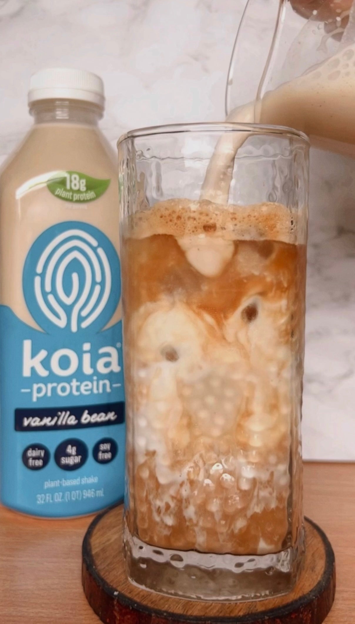 32oz Koia Vanilla Iced Latte Recipe – Drink Koia Online