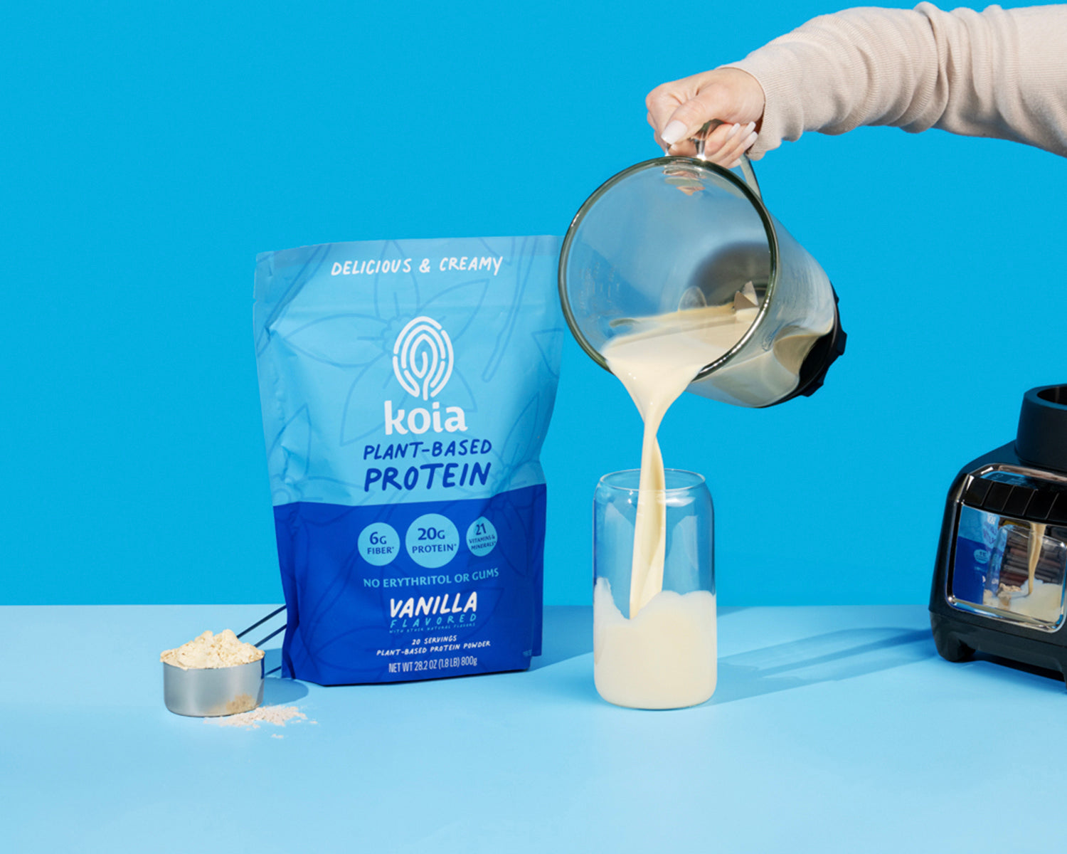 Vanilla Bean Protein Shakes | Plant-Based Drinks | Koia – Drink Koia Online