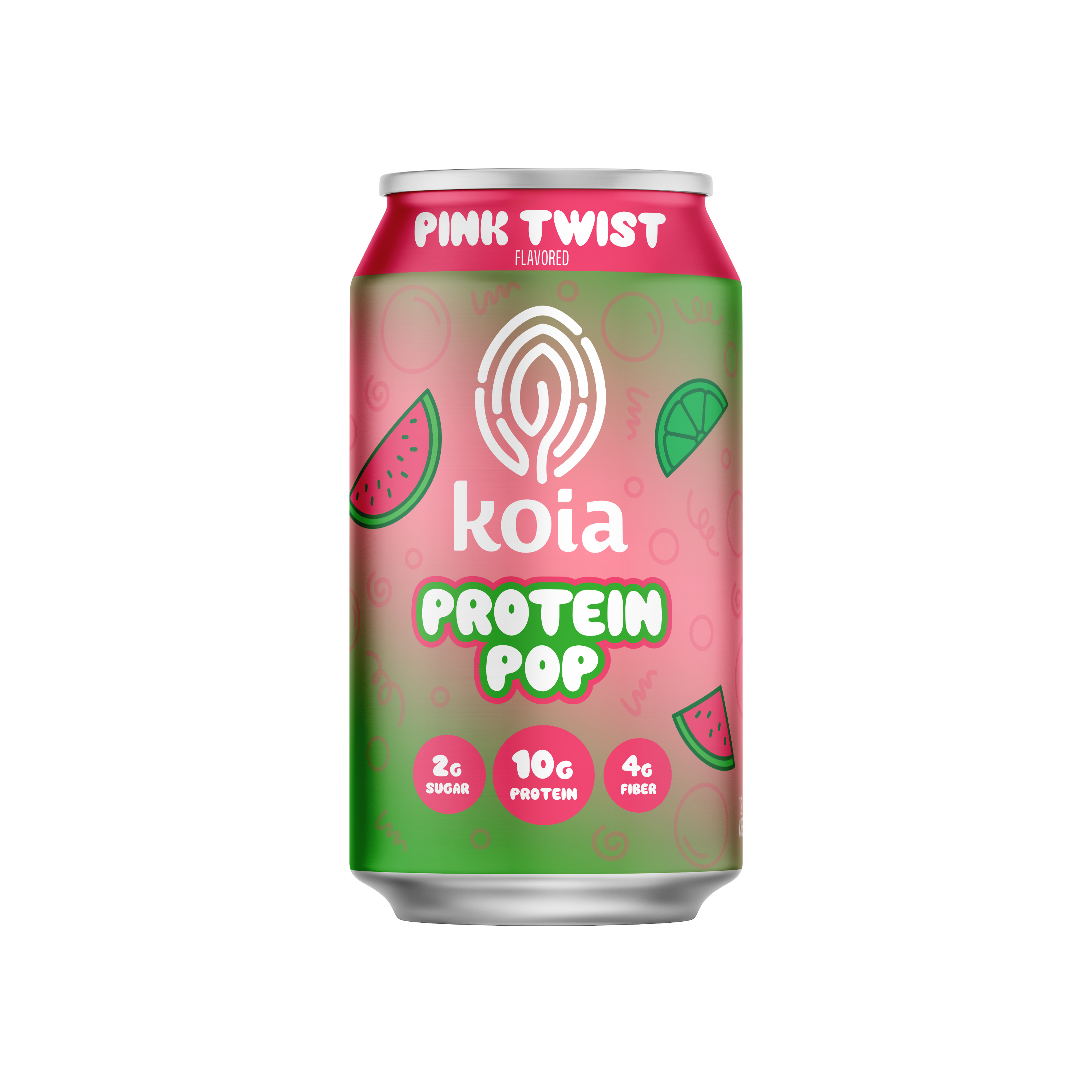 Pink Twist Protein Pop | Plant-Based Protein Drinks | Koia – Drink Koia ...