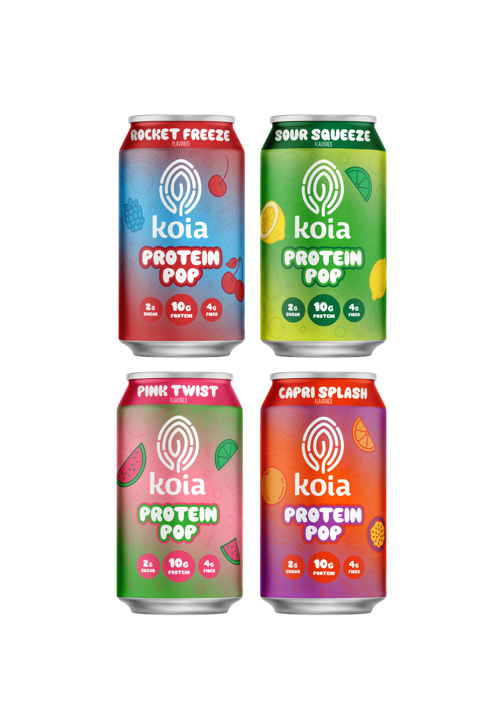 Fizzy Favorites Protein Pop | Plant-Based Protein Drinks | Koia – Drink ...